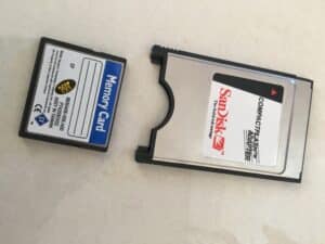 Memory Card on a Fanuc Control PCMCIA - CNC Training Centre