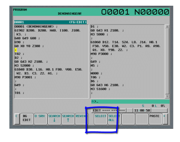 Fanuc Editing Copy and Paste - CNC Training Centre
